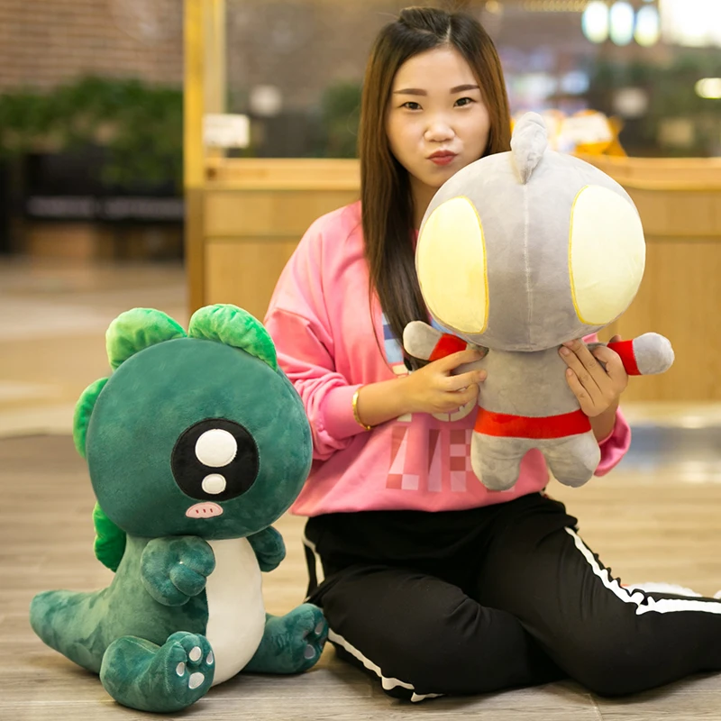 Little Monster plush toy cute mini dinosaur dolls baby kids finger ...