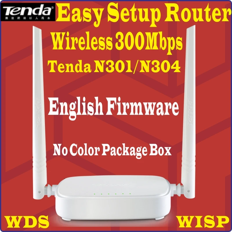English Firmware Tenda Wireless N router home networking WIFI repeater ...