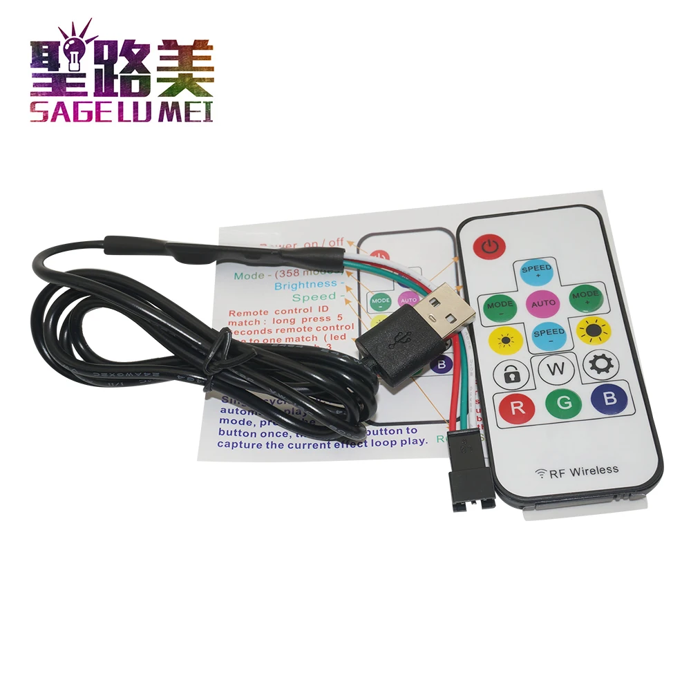 Free shipping DC5V 2812b 2811ic led Pixel Digital Full color Strip ...