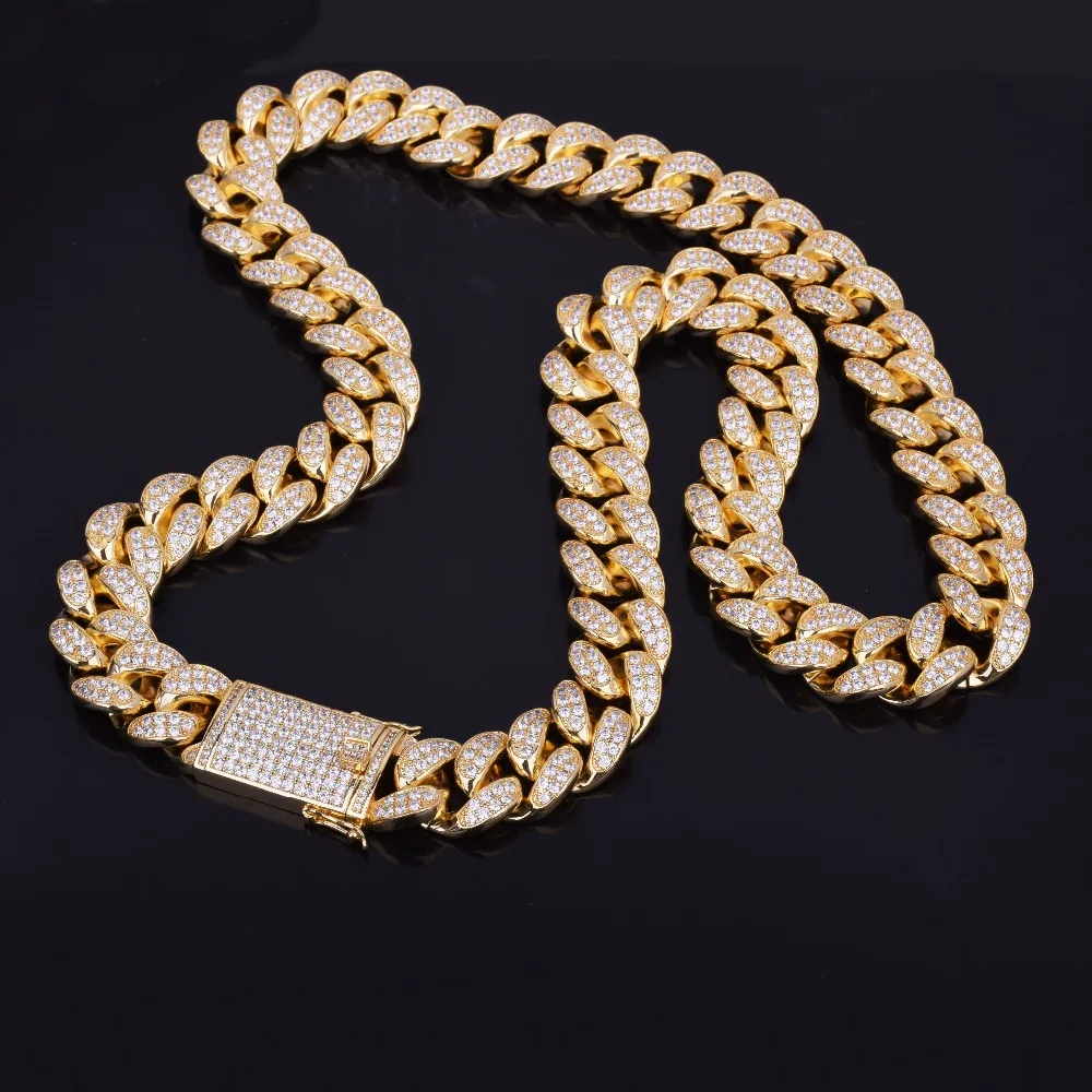 24k gold cuban link chain real store