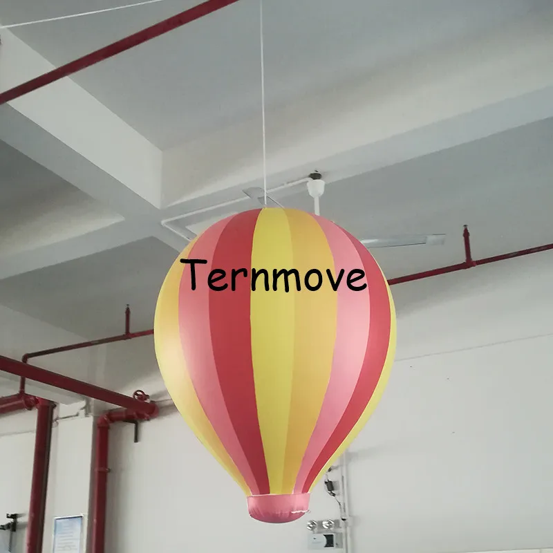 Globo de aire caliente para decoración navideña, inflable de helio de ...