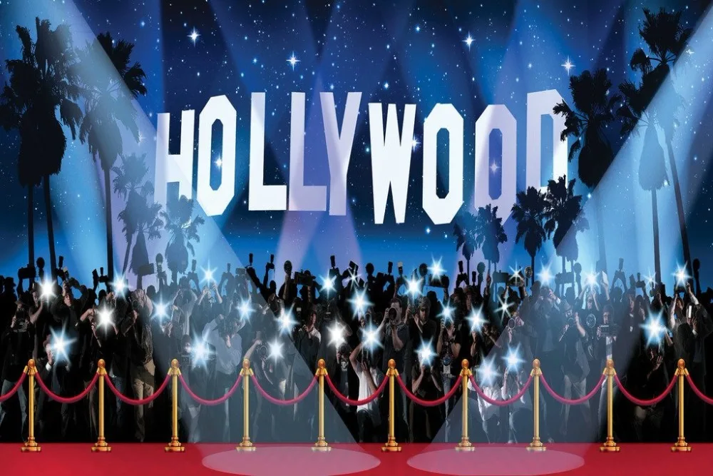 Hollywood Red Carpet Backdrop