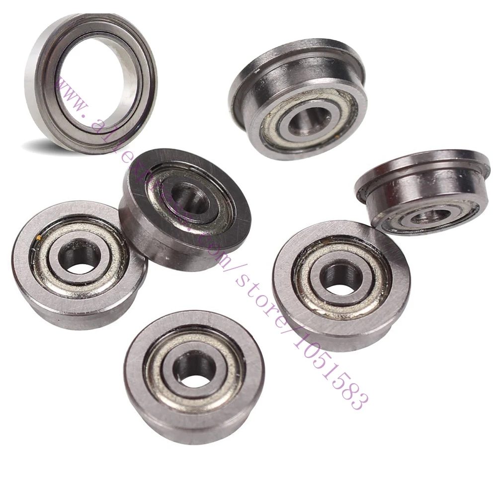 3D Printer Kossel mini Bearings set 6x F623ZZ flanged bearings +1x ...