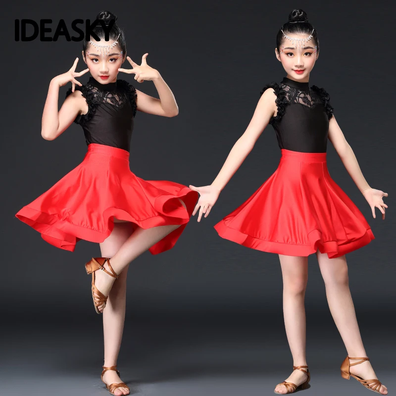 Vestido de baile latino para niño, traje de manga corta para tango ...