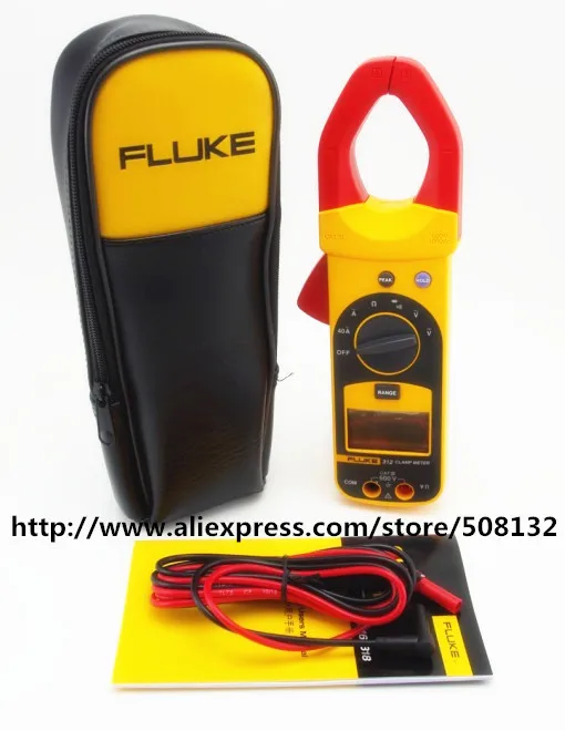 Fluke 312 Digital Clamp Meter Multimeter Tester !!brand New!! F312 Ac ...