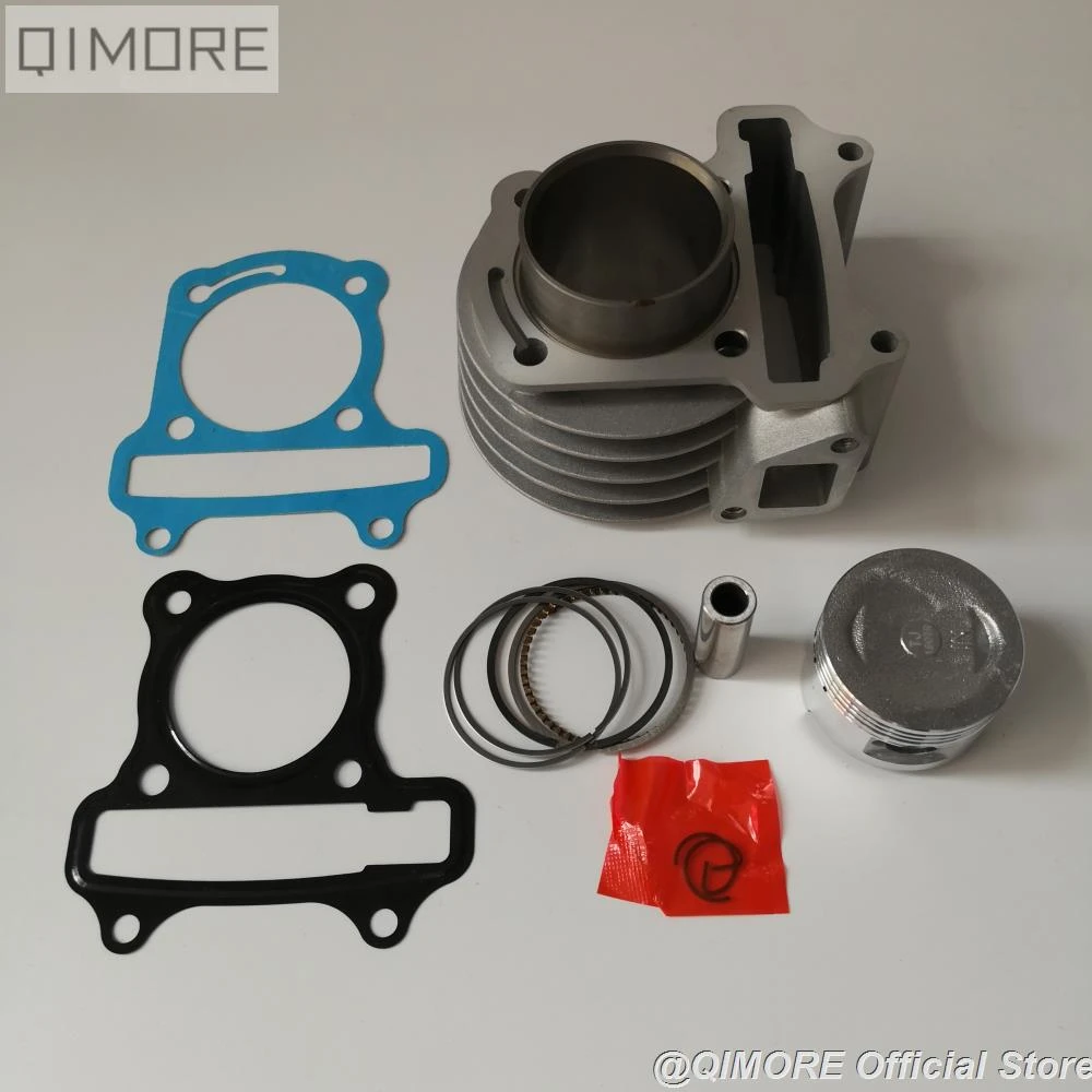 GY6 80 47mm Cylinder Piston Ring Set ( 139QMB 1P39QMB GY6 50 49cc upgrade to 80cc )|parts cap ...