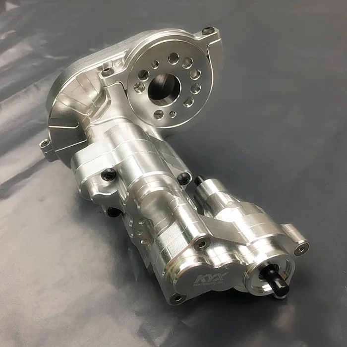 Cnc Upgrade Transmission Case & Gears Gearbox 64t/12t For Axial Rr10 ...