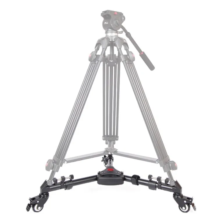 DHL YT 900 Pro 3 Wheels Pulley Universal Folding Camera Tripod Dolly ...