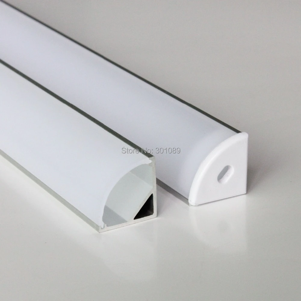 50m (25pcs) A Lot, 2m Per Piece, Anodized Diffuse Cover Aluminium Led ...