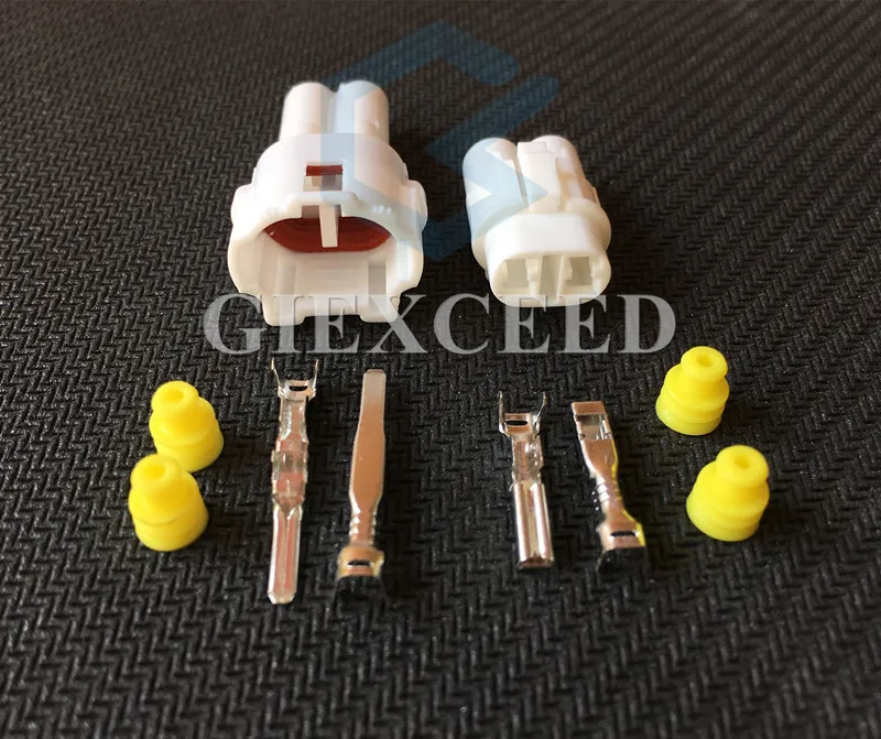 2-Sets-2-Pin-Starter-6180-2321-6187-2311-Female-Male-Kit-MT-Sealed ...