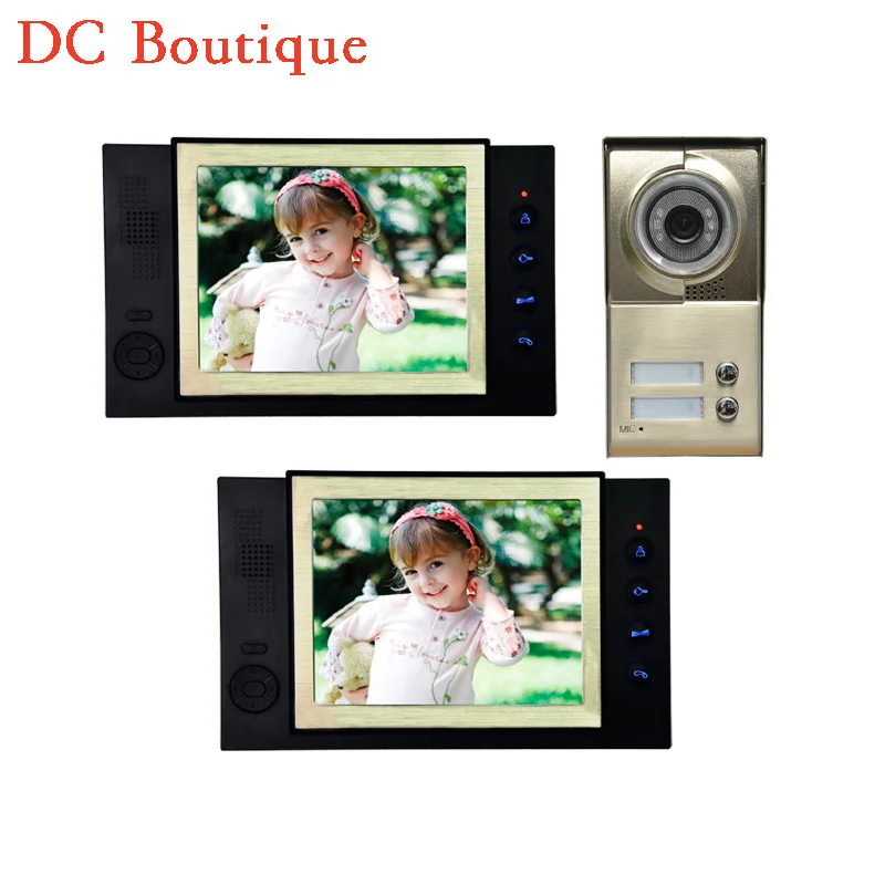 (1 set) Latest Video intercom Smart Home system 8 Inch panel 1 camera ...