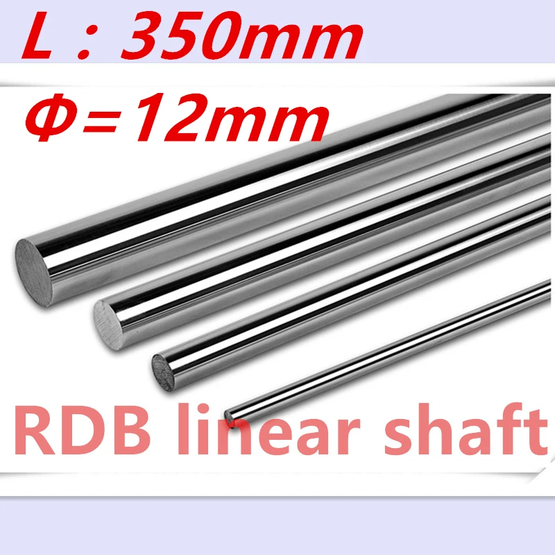 New 12mm linear shaft 350mm long linear rail 12x350mm CNC linear shaft ...