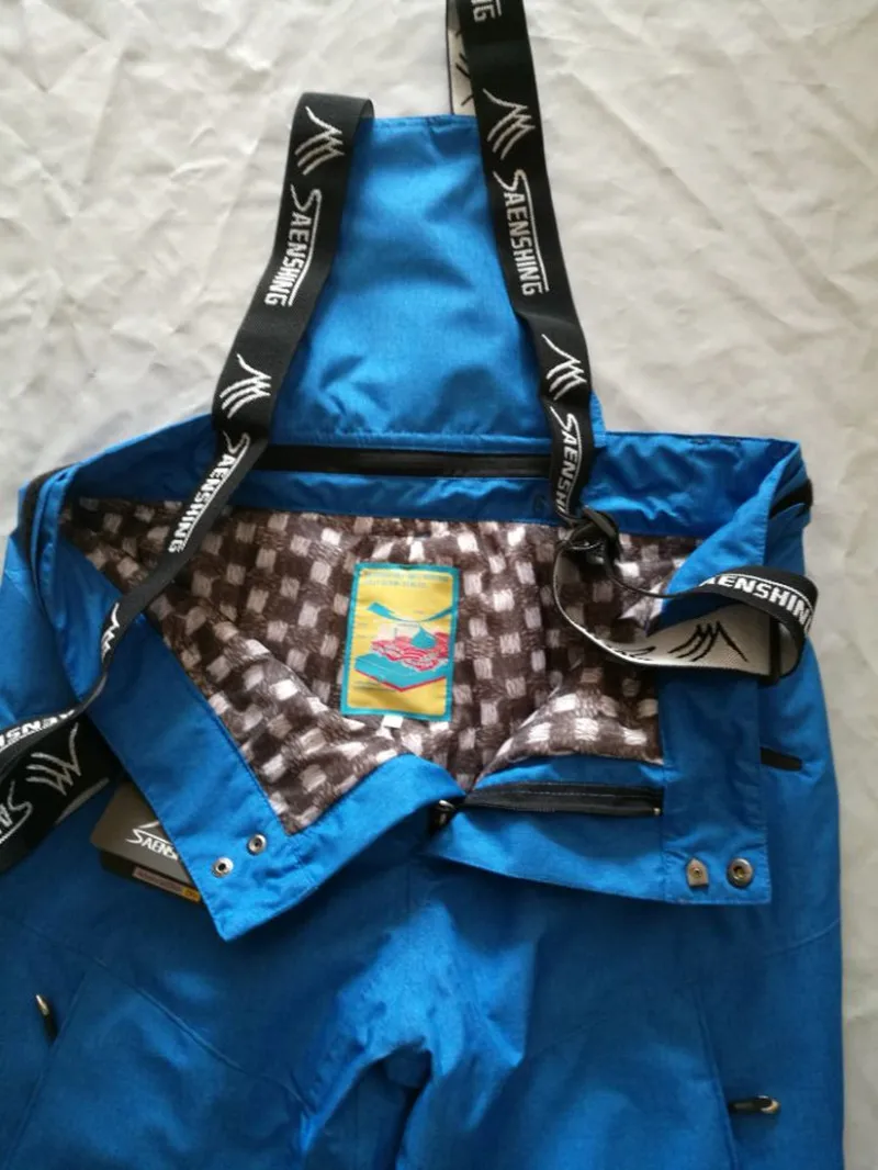 SAENSHING, зимние штаны для сноуборда, мужские утепленные лыжные штаны ...