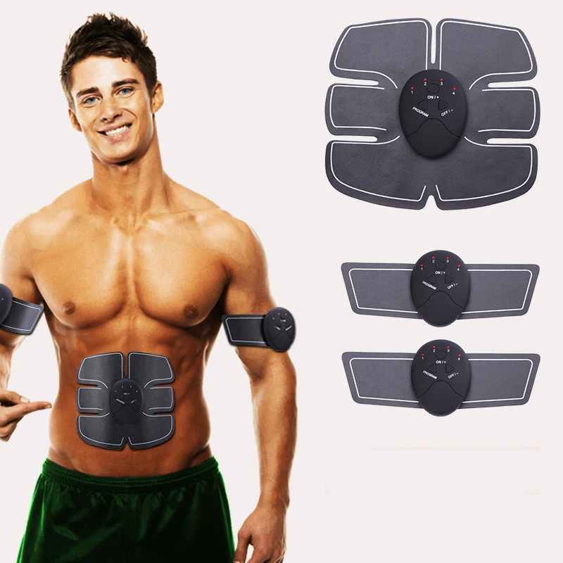 Electric Trainer Abdominal Muscle Stimulator Weight Loss Slimming ...