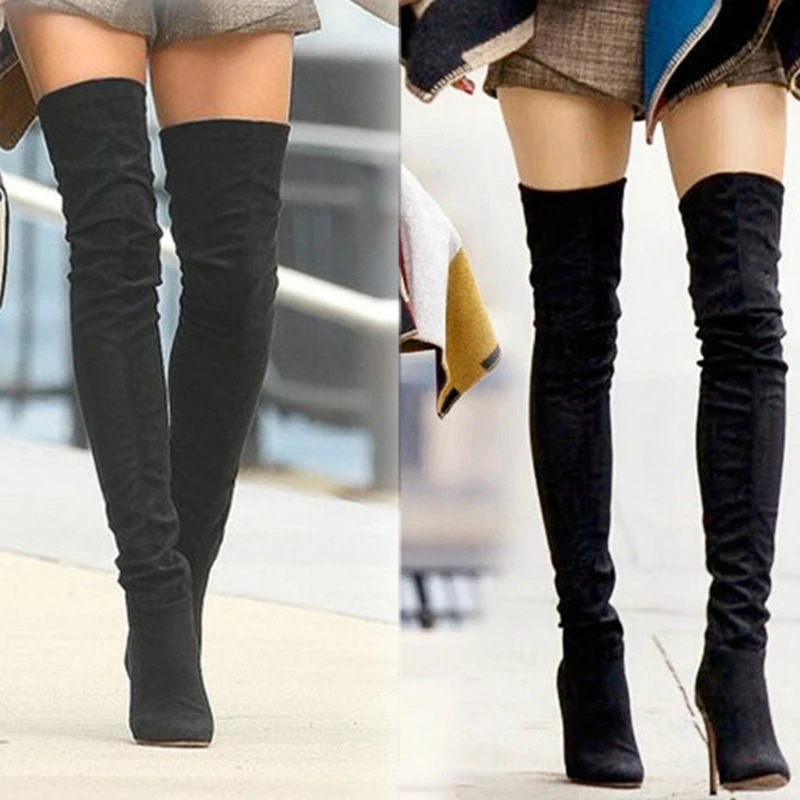Venta > botas muy altas mujer > en stock