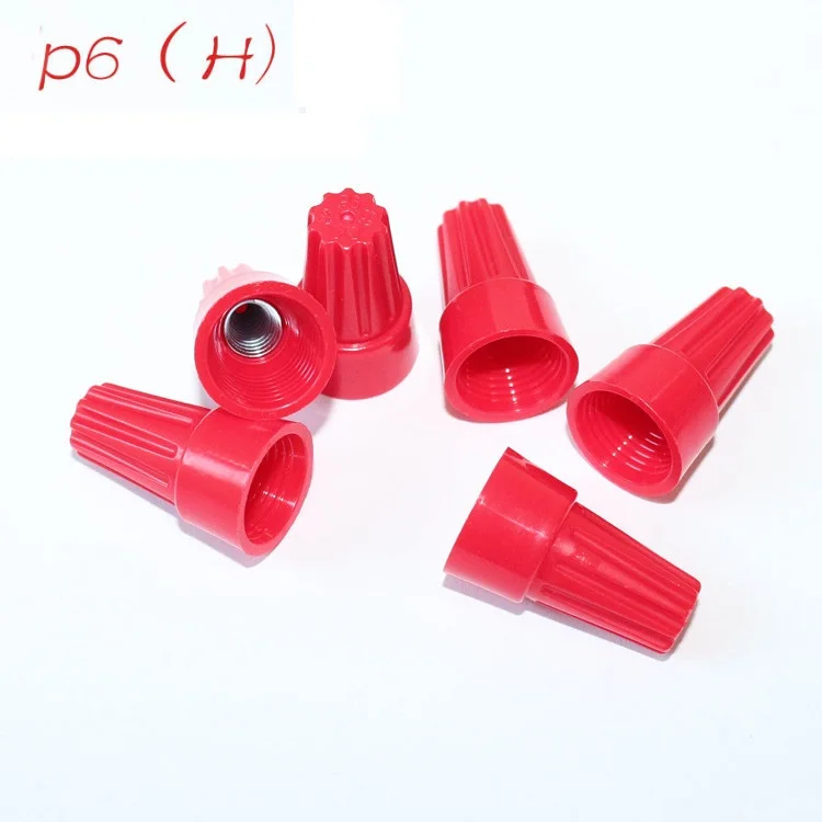 P6-H-RED-Spike-rotating-wire-closed-terminal-lugs-press-line-cap-screw ...