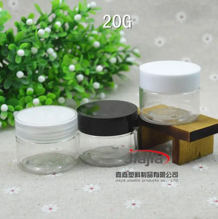 20-grams-clear-PET-Cosmetic-Jar-20ml-Sample-Container-Cosmetic ...