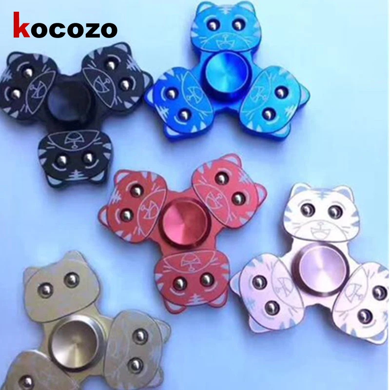 2017 New Design 3 Tigers Hand Spinner Cute Finger Toys for Children ...