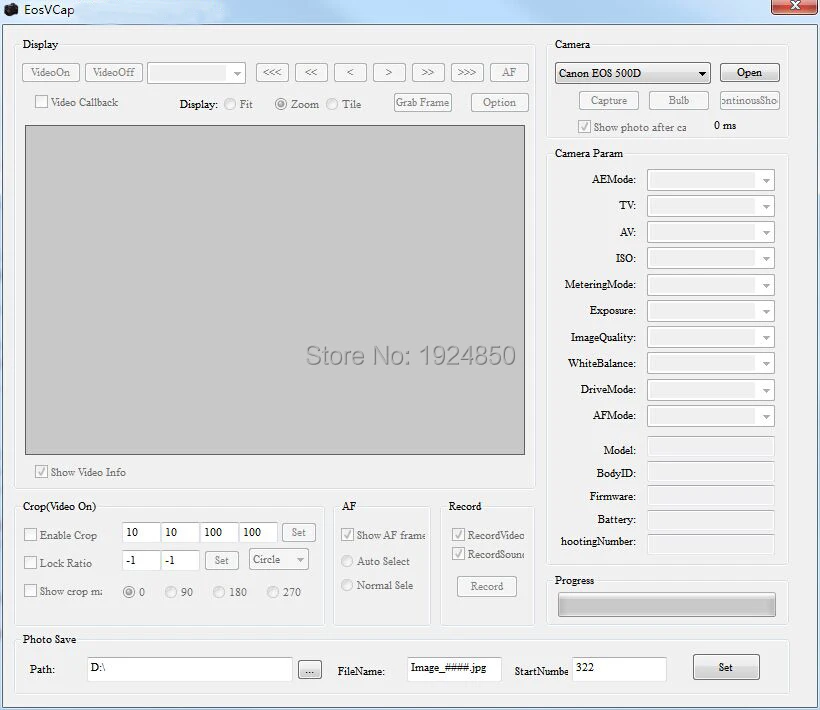 Digital EOS SDK para Canon EOS 1200D 450D 700D 760D 100D 70D 5DS 5DS 7D ...