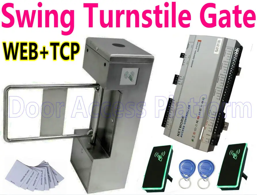Swing-gate-RFID-Access-Entrance-Exit-Turnstie-Access-Controller ...