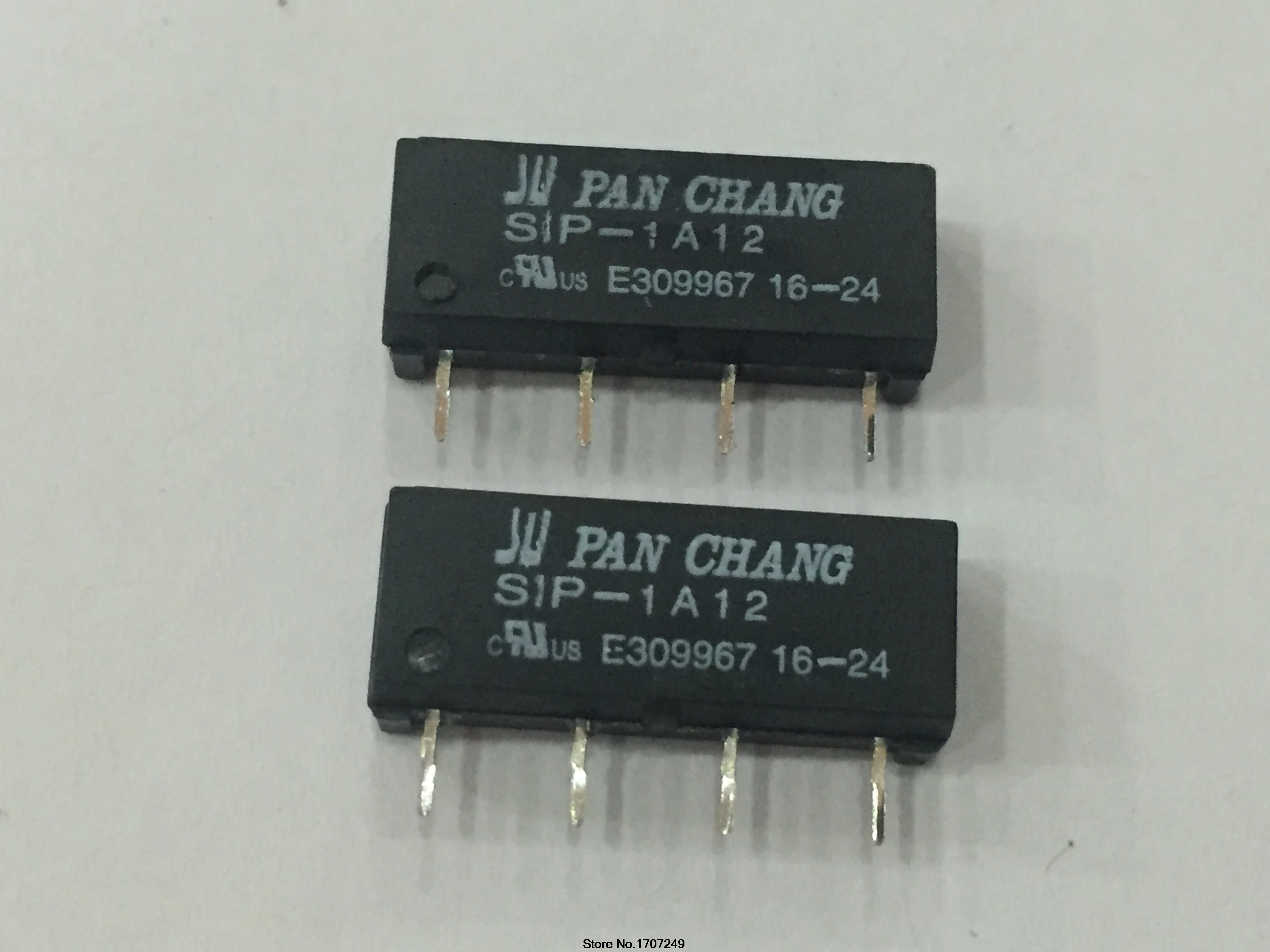100-Original-PAN-Reed-Relay-100PCS-SIP-1A12-DC12V-Miniature-4-Pin ...
