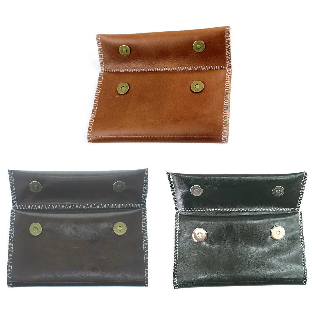 New -PU Leather Tobacco Bag Portable Cigarette Rolling Pipe Tobacco ...