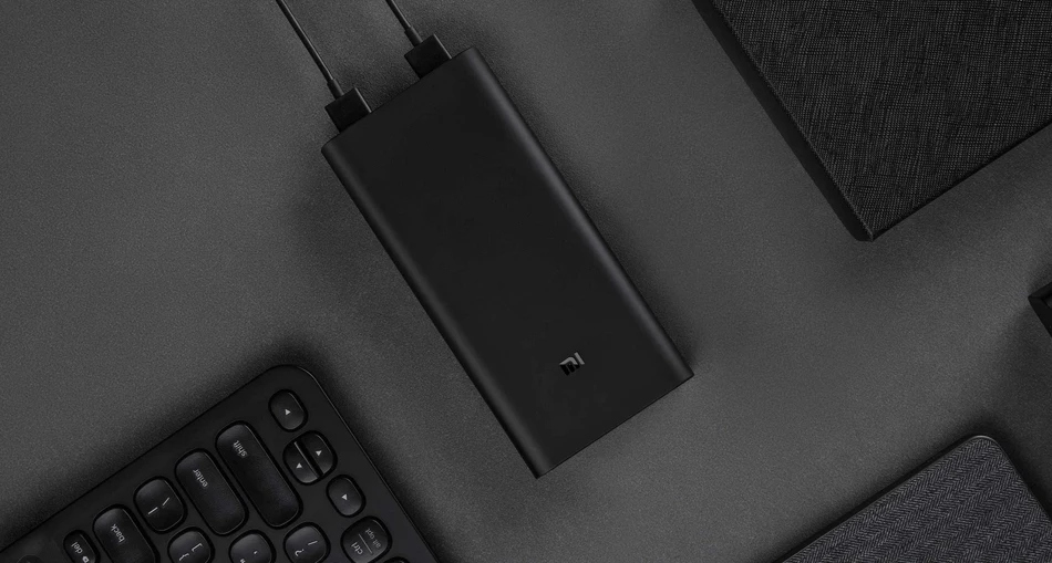 Xiaomi Mi PLM07ZM 45W Two-Way Quick Charge 20000mAh Power Bank 3 ...