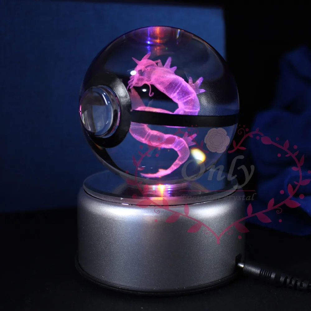 Moda increíble bola transparente de cristal con Pokemon Go Snap ...