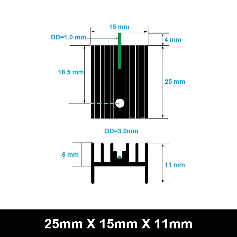 TO-3P Black Heat Sink In Pakistan