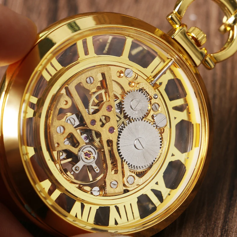 Modern Skeleton Pocket Watches