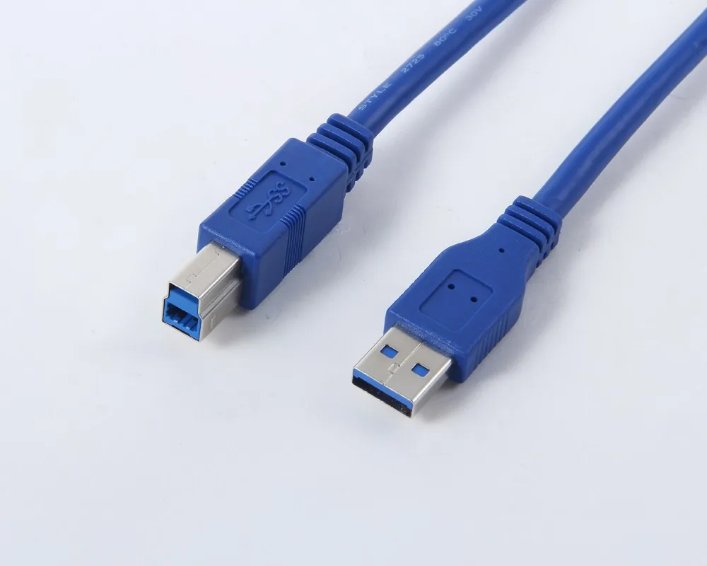 USB 3.0 A Male AM to USB 3.0 B Type Male BM USB3.0 Cable 0.3m 0.6m 1m 1 ...