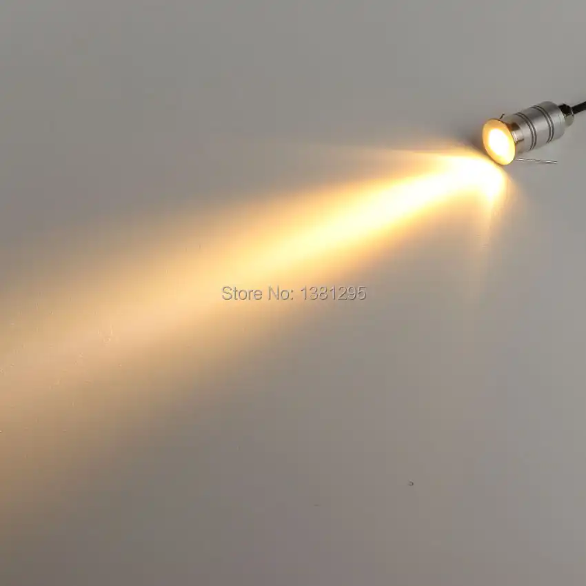 Narrow Beam External Outdoor Garden LED Uplight 12V 1W Mini Spotlight ...