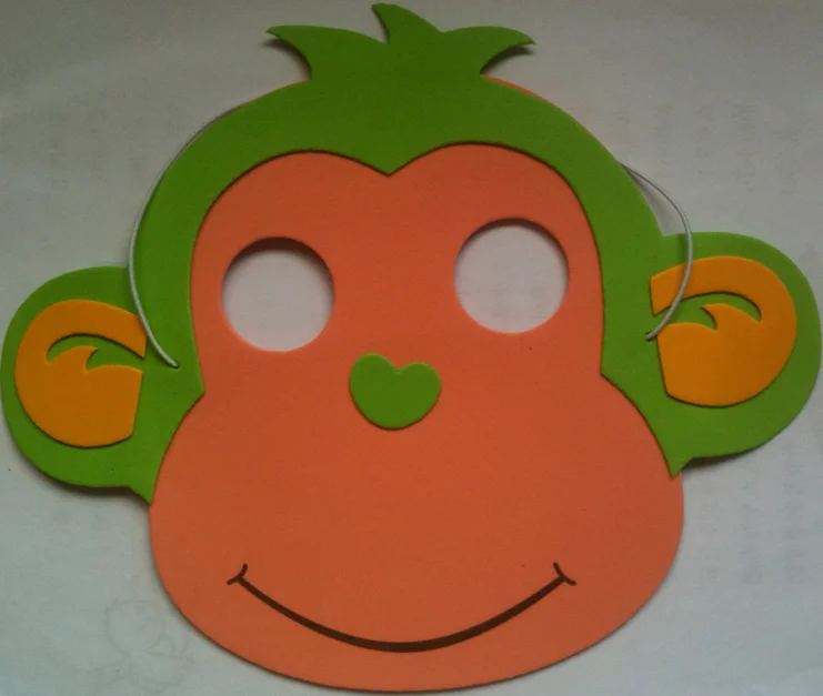 Monkey Mask For Kids