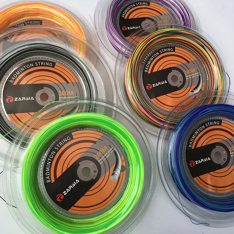 1-Reel-ZARSIA-Rainbow-Badminton-String-Reel-200M-Free-shipping-colorful ...