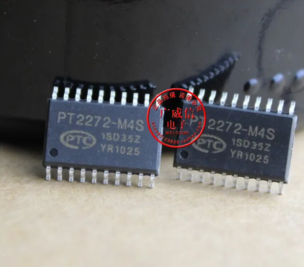 PTC original receiver decoder chip PT2272M4S PT2272 M4S SOP20 SMD|smd ...