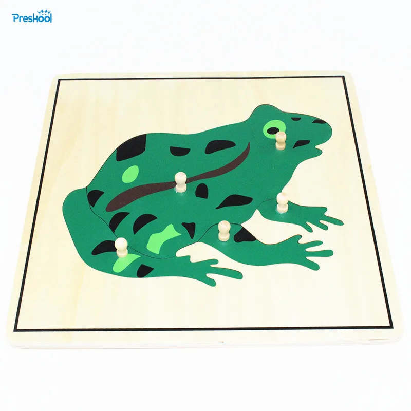 Games & Puzzles Toys & Games Wooden Frog Puzzle Puzzles etna.com.pe
