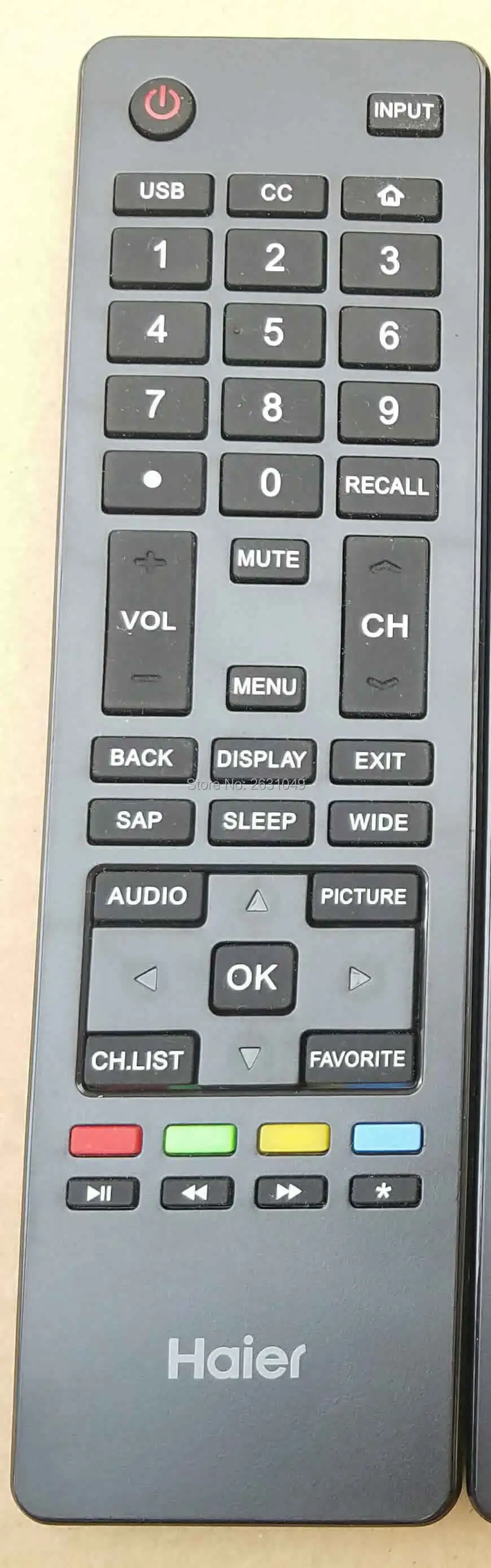 HTR-A18M-Remote-control-for-Haier-LCD-LED-TV-LE58F3281-32D3000 ...