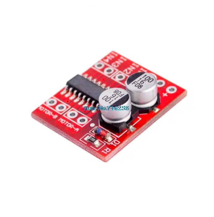 【KAMDSS015】5pcs/lot 2 DC motor drive module reversing PWM speed dual H bridge stepper motor Mini ...