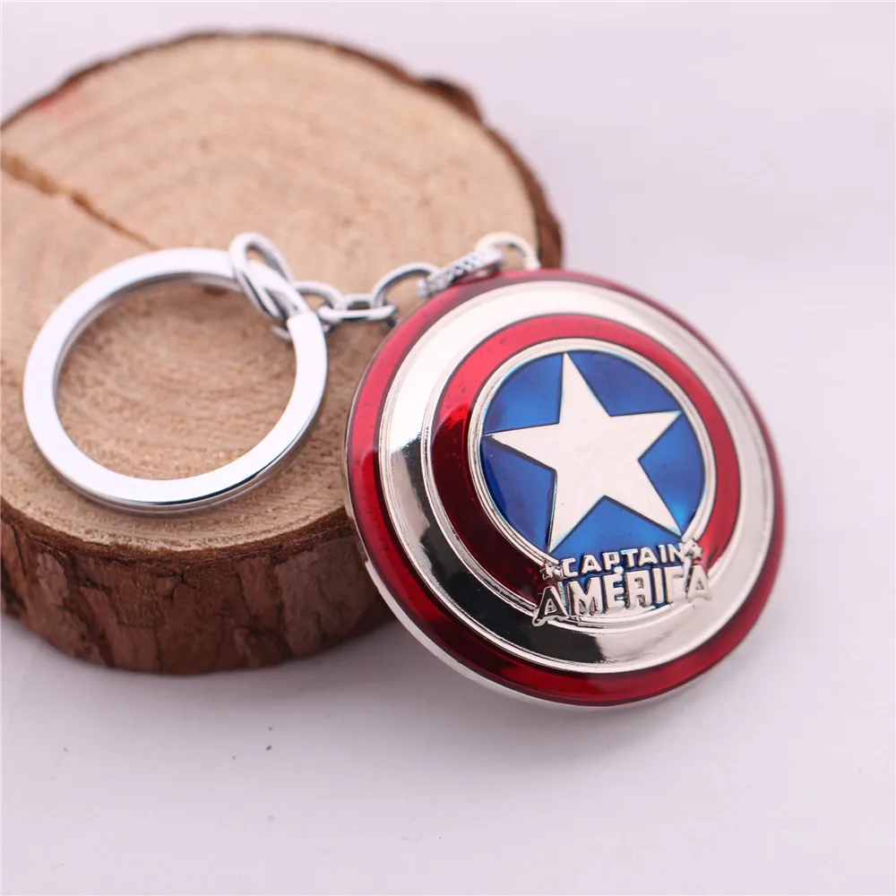 Aliexpress.com : Buy Marvel Super Hero Captain America Keychain Key ...