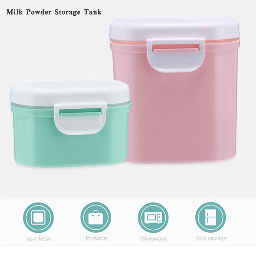 Quaslover Baby Powdered Milk Container Portable Food Box Food Container ...