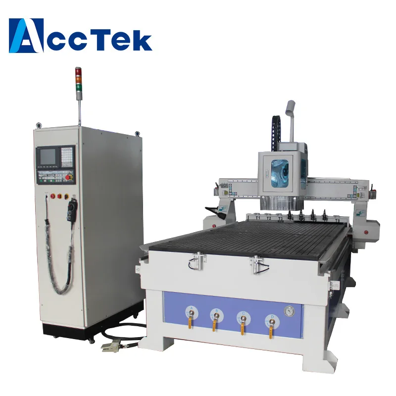 Automatic ATC tool changer CNC woodworking router 1325 Syntec control ... Automatic ATC tool changer CNC woodworking router 1325 Syntec control ...