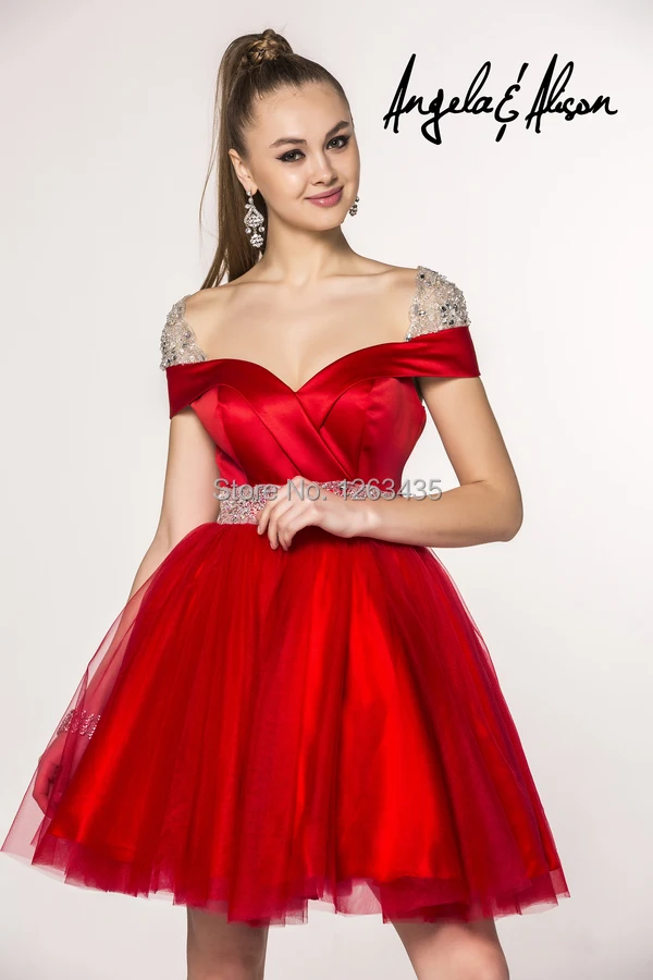 Old Hollywood Glamour Short Dresses