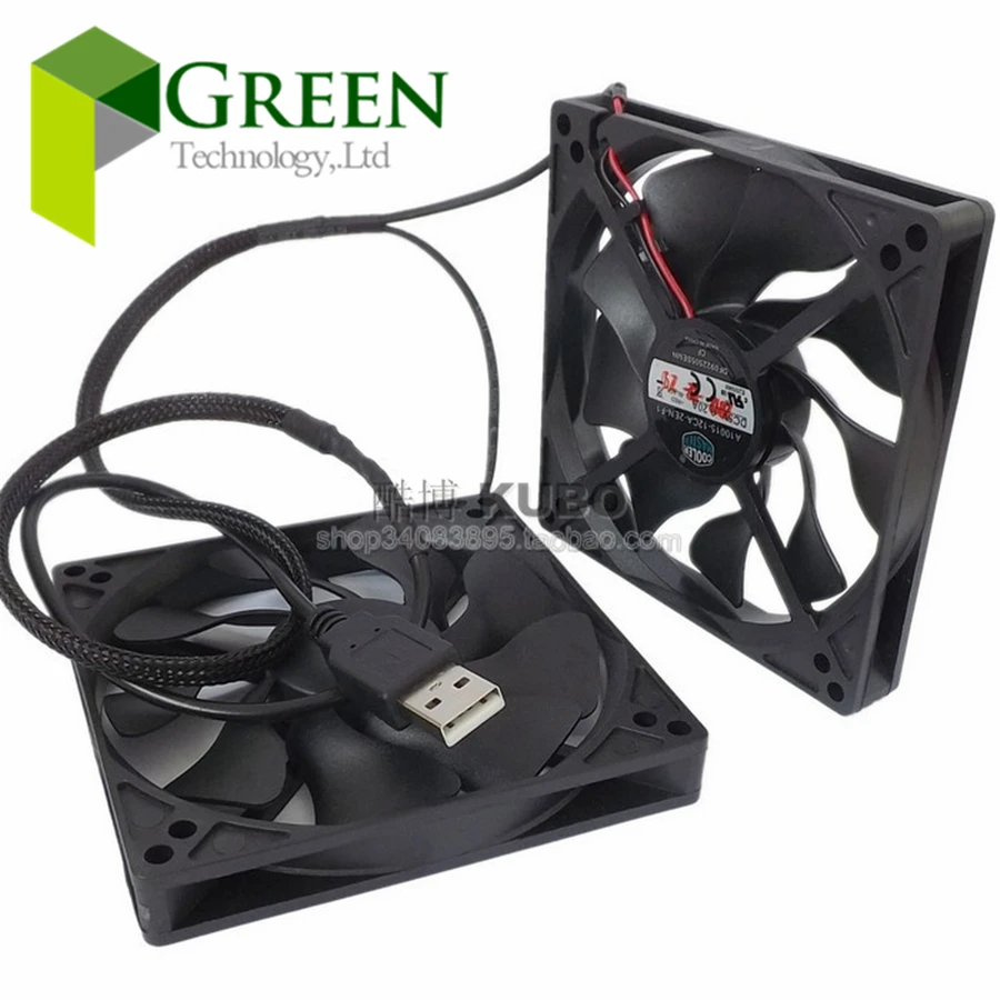 Cooler Master 10015 100MM 10cm 100*100*15mm fan 5V 0.2A Silent fan with ...
