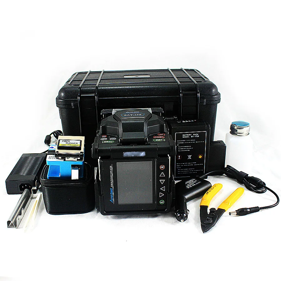 Original SAT 17S Fusion Splicer Automatic Intelligent Optical Fiber ...