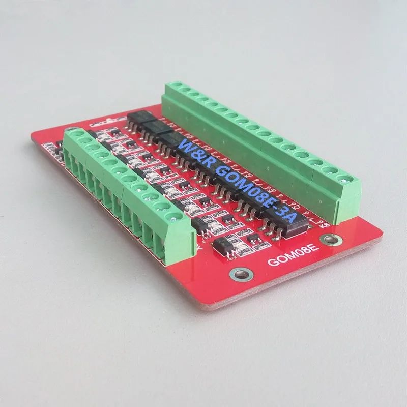 8-way Solid State Relay Module / High Or Low Level Triggering / 60v ...