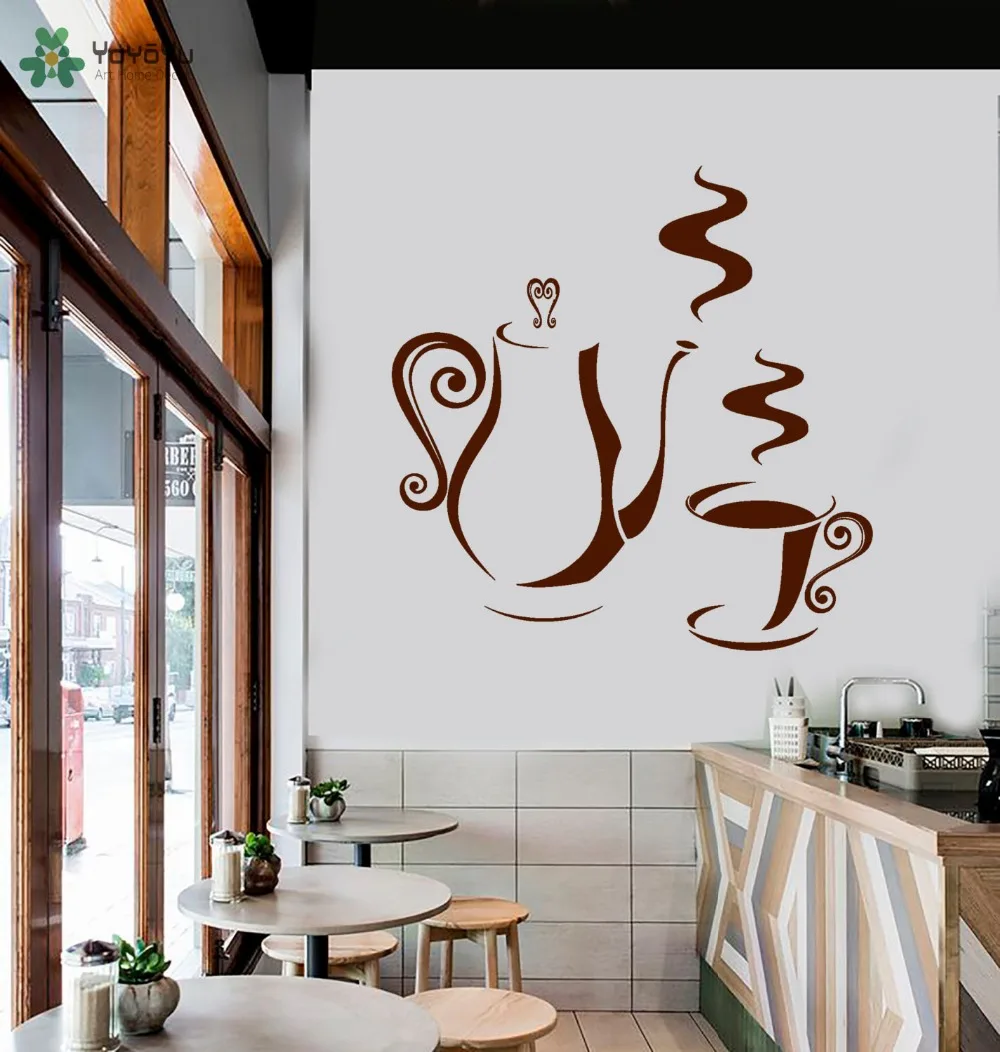 Coffee Shop Vinyl Wall Art