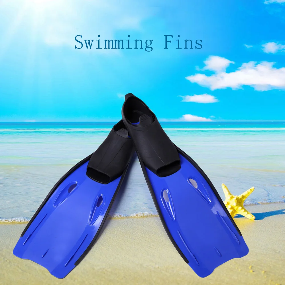 Adult Flexible Comfort Swimming Fins Submersible Long Swimming ...