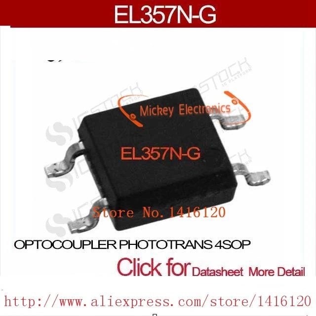 EL357 Optocoupler Pinout, Features, Specs Datasheet, 51% OFF