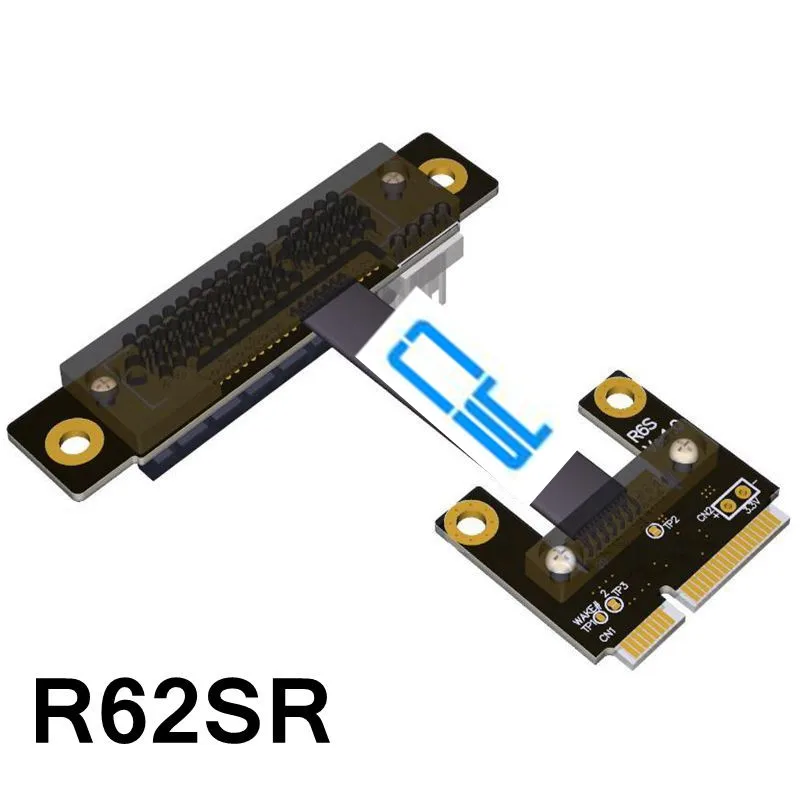 Riser Mini PCIe mPCIe Half WAN To PCIe 4x PCI E x4 adapter Card Right ...