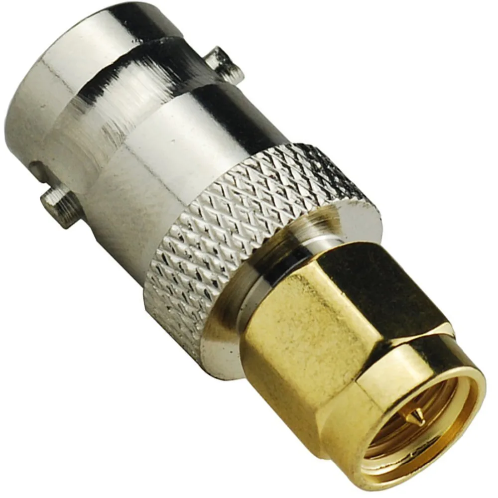 RF Coaxial Coax Adapter SMA Male to BNC Female Jack RF Connector for ...